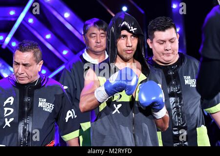 Naha, Okinawa, Japan. 4th Feb, 2018. Moises Fuentes (MEX) Boxing ...