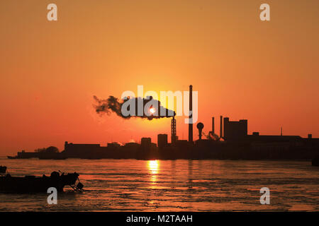 Qingdao, Qingdao, China. 8th Feb, 2018. Qingdao, CHINA-8th February ...