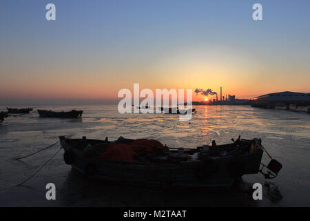 Qingdao, Qingdao, China. 8th Feb, 2018. Qingdao, CHINA-8th February ...