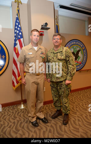 NORFOLK, Va. (June 9, 2017) Rear Adm. Roy I. Kitchener, Commander ...