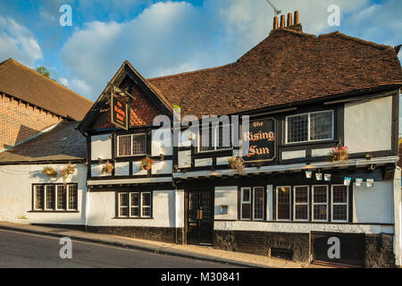 The Rising Sun pub in the city centre of Manchester UK Stock Photo - Alamy