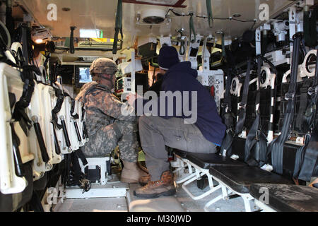The 73rd Engineer Company from the 1st Stryker Brigade Combat Team ...