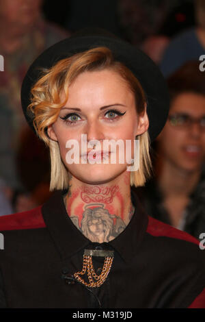 Jennifer Weist (Saengerin der Band "Jennifer Rostock"), Aufzeichnung ...