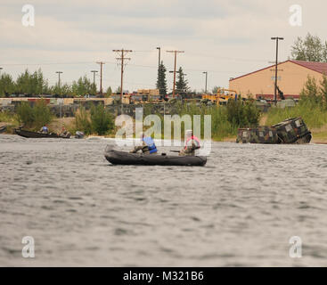 SUSV swim 3 by 1 Stryker Brigade Combat Team Arctic Wolves Stock Photo ...