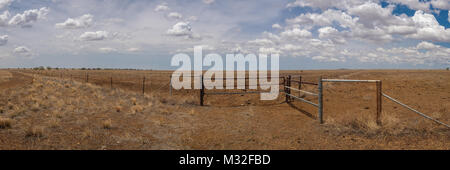 Australian Outback Landscape, Winton Queensland, Australia Stock Photo ...