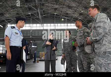 NAHA, Japan - U.S. Marine Maj. Michael Brown leaves the Naha District ...