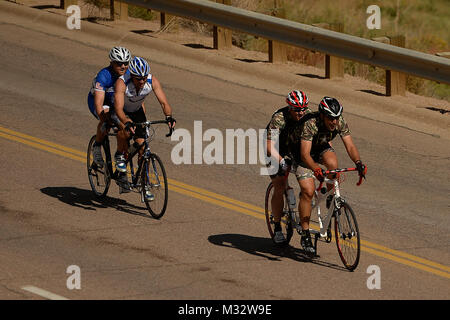Air Force athlete Wesley Glisson prepares for a visually impaired ...