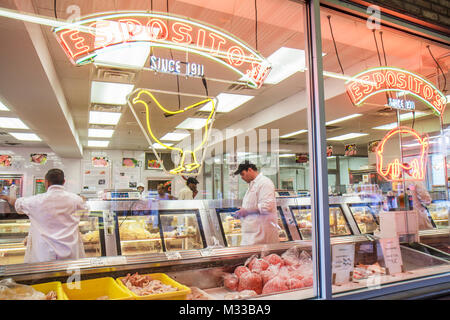 Butcher shop, Italian Market, South Philadelphia, Pennsylvania, USA ...