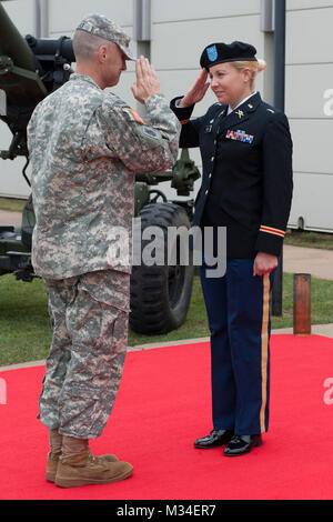 2nd Lt. Jamie Ellis is pinned as a second lieutenant at the ...