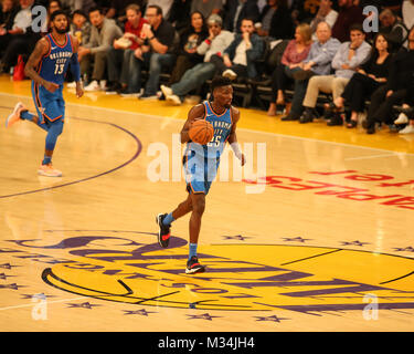 Oklahoma City Thunder center Daniel Orton (33) dunks against the ...