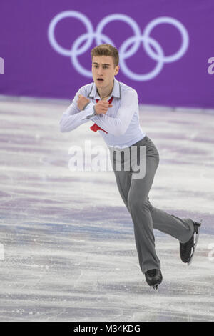PyeongChang. 9th February, 2018. Matteo RIZZO (ITA), Figure Skating ...