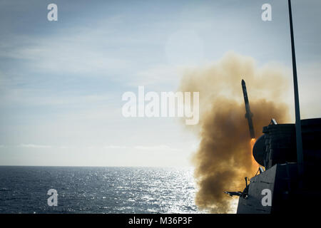 Vertical launch Anti-Submarine Rocket (ASROC), US Armed Forces Stock ...