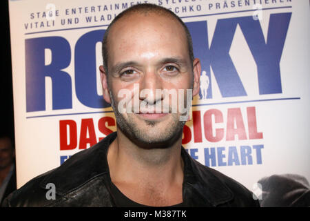 Drew Sarich at photocall for Rocky - The Musical at Kehrwieder theatre ...