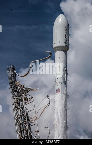 The ORBCOMM-2 mission launched from Kennedy Space Center's Launch Pad ...