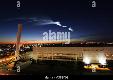 Following the Iridium-1 launch, SpaceX successfully landed the Falcon ...