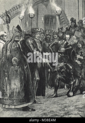 BATTLE OF CRECY 1346 Stock Photo - Alamy