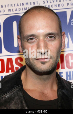 Drew Sarich at photocall for Rocky - The Musical at Kehrwieder theatre ...