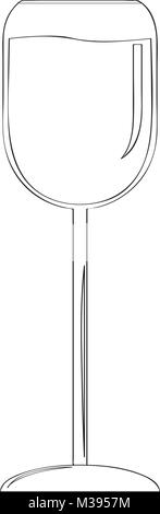Wine cups design of Winery alcohol drink beverage restaurant ...