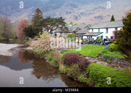 Grange Village in Borrowdale, Lake District, UK Stock Photo - Alamy