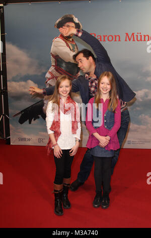 Isabelle Ottmann Jan Josef Liefers and Helen Ottmann promoting the ARD ...