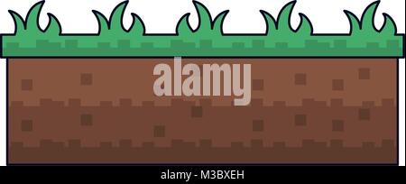 Videogame terrain ground Stock Vector Image & Art - Alamy