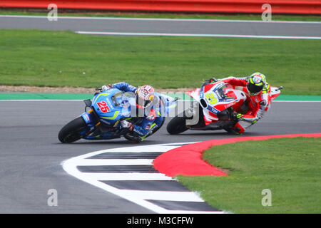 Andrea Iannone (Team Suzuki Ecstar) during the GP Catalunya Moto GP, on ...