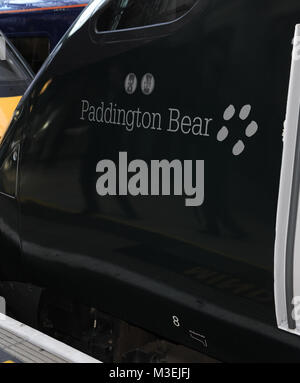 The train, 800010, is unveiled by his daughter Karen Jankel at a ...