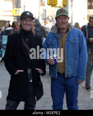 Rooster McConaughey and Wayne 'Butch' Gilliam arrive at AOL Build ...
