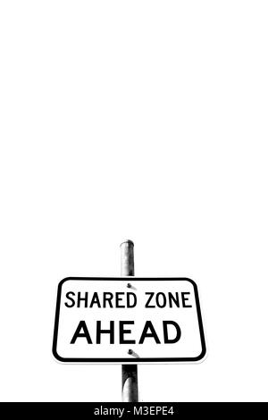in australia the sign of shared zone ahead concept of safety in the ...