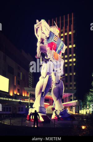 Tokyo Transformer Statue Daiba, Japan taken in 2014 Stock Photo - Alamy