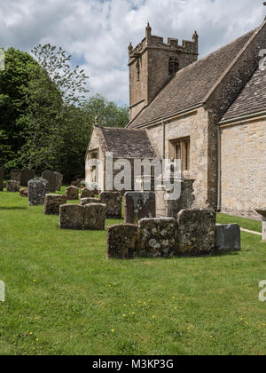 St. Edward`s Church, Hawling, Gloucestershire, England, UK Stock Photo ...