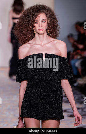A model walks the runway during the Alice McCall show at Australian ...