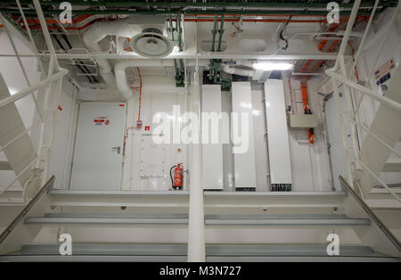 Crew area in a modern cruise ship Stock Photo - Alamy