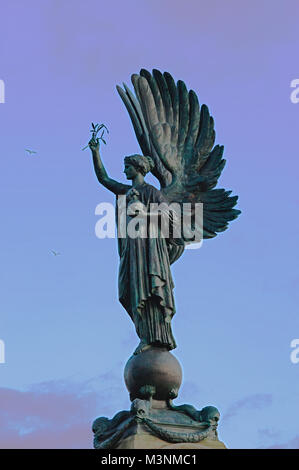 The peace statue in Brighton, England depicts an 'angel of peace ...