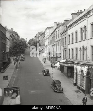 A view of Shipquay Street in Derry / Londonderry, Northern Ireland ...