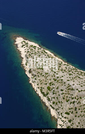 Kornati. Amazing island archipelago landscape of Kornati national park ...