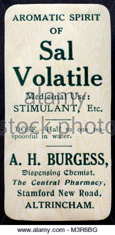 Vintage Chemist labels for Medicine bottles 1950s - Alkaline Glycerin ...