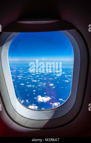 Airbus, flight, window, view, turbine, wing, detail, aviation, air ...