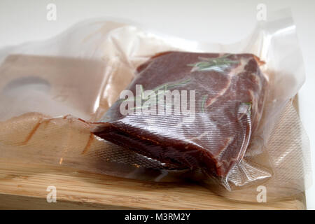 beef in sous-vide bag Stock Photo - Alamy