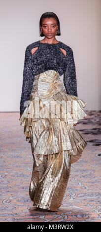 A model walks the runway during the Alice McCall show at Mercedes-Benz ...