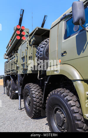 NOVOCHERKASSK, RUSSIA, 26 AUGUST 2017: The modern Russian armored ...