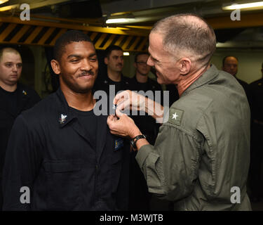 WATERS OFF GUAM (July 1, 2017) U.S. Navy Intelligence Specialist 2nd ...