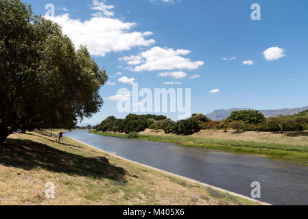 The Berg River passing through Paarl, Western Cape South Africa ...