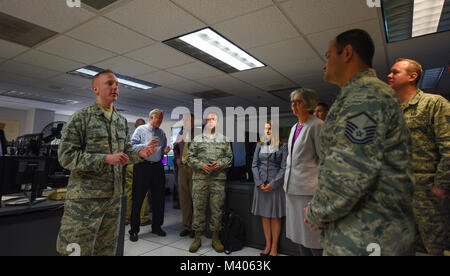 U.S. Air Force Maj. Shane Gillies, 25th Operational Weather Squadron ...