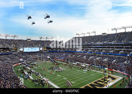 Helicopters fly over the stadium before the World Cup Group D soccer ...