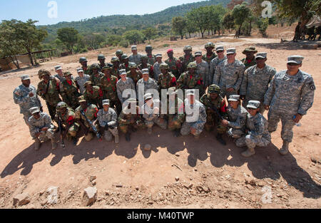 Military police with the Zambian Defense Force during exercise Southern ...