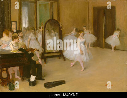 The Dancing Class, 1871, Painting by Edgar Degas Stock Photo - Alamy