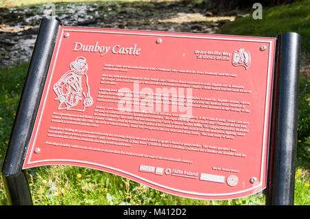Dunboy Castle near Castletownbere, Beara Peninsula, County Cork ...