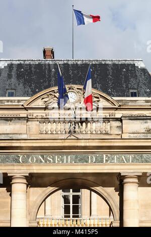 The Conseil d'Etat, a government building in Paris, France Stock Photo ...