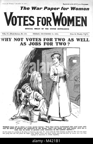 Votes for Women - Frederick Pethick-Lawrence (1871-1961), (husband of ...